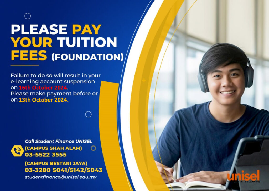 iStudent | UNISEL Student Info Official Website