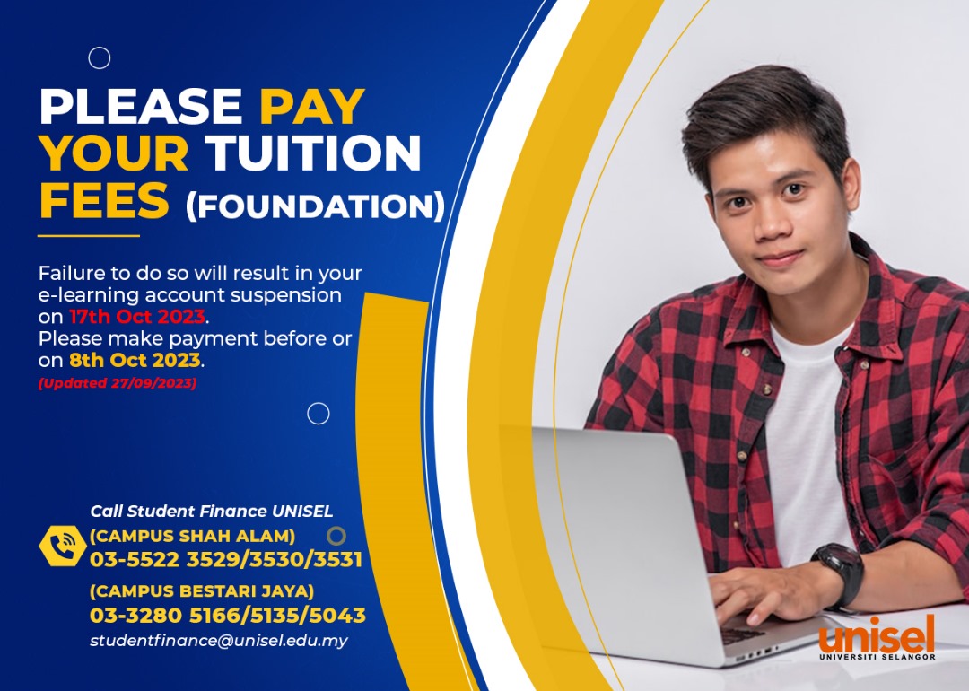 iStudent | UNISEL Student Info Official Website